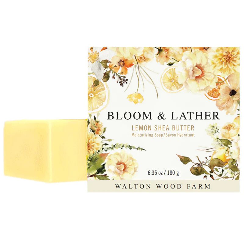 Soap Bar Lemon Shea Butter | Walton Wood Farm - Bloom & Lather – My ...